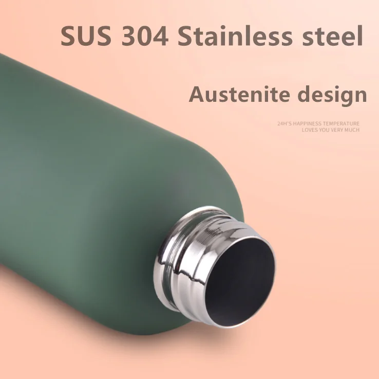 Rubber Coated Smart Led Temperature Display Insulated Sports Vacuum ...