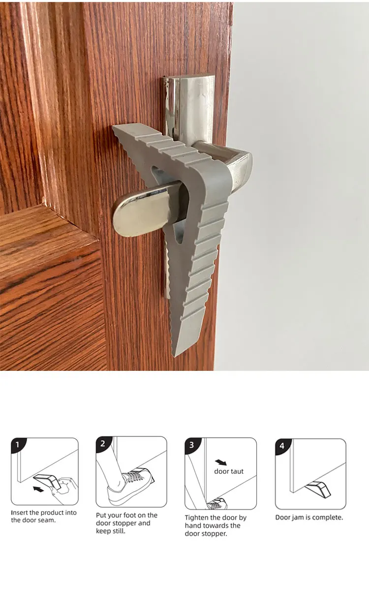Multi-angle Tpr Door Stop Can Be Used For All-round Protection Of Doors ...