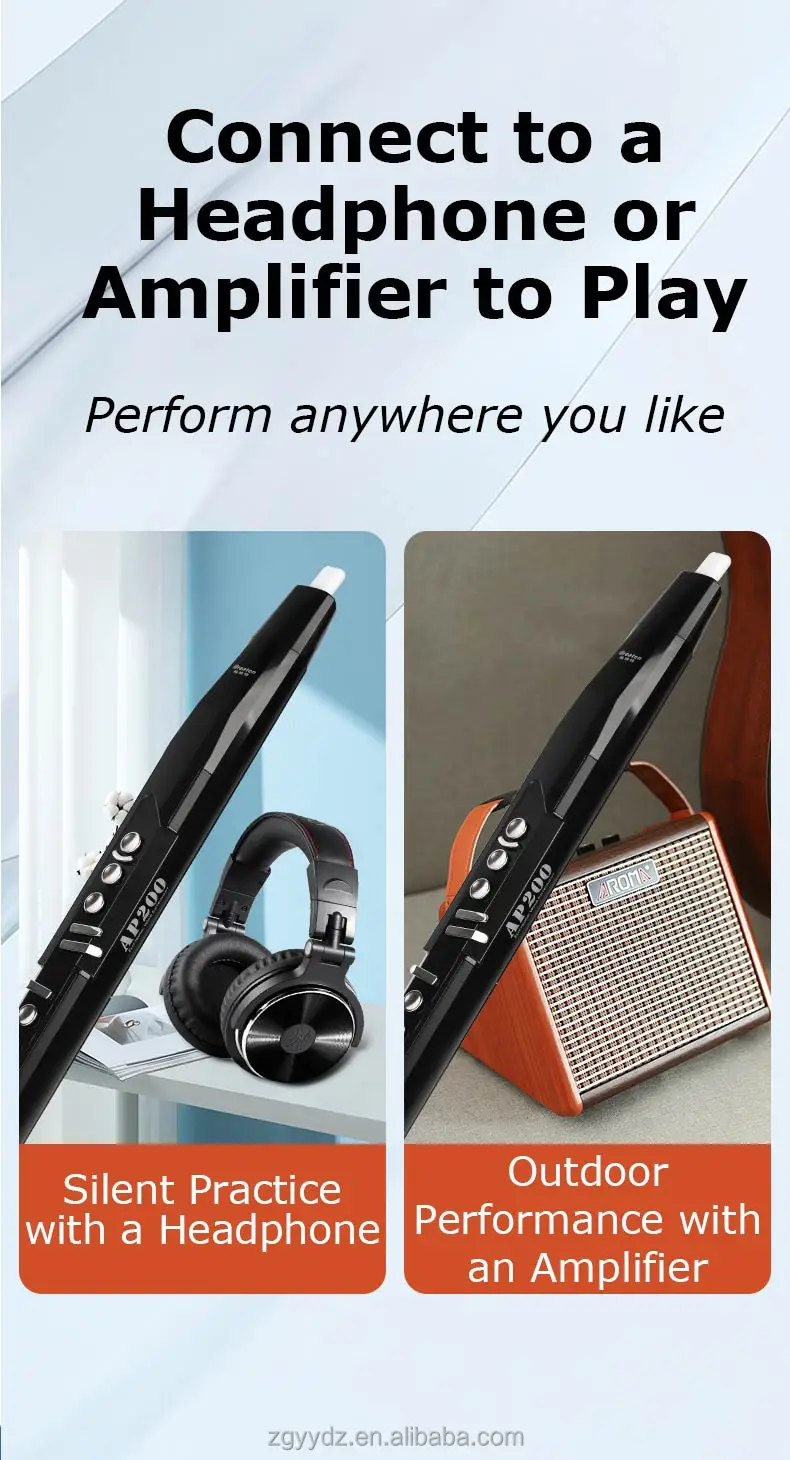 New Electronic Saxophone Alto Tenor,Digital Wind Instrument,Aerophone ...