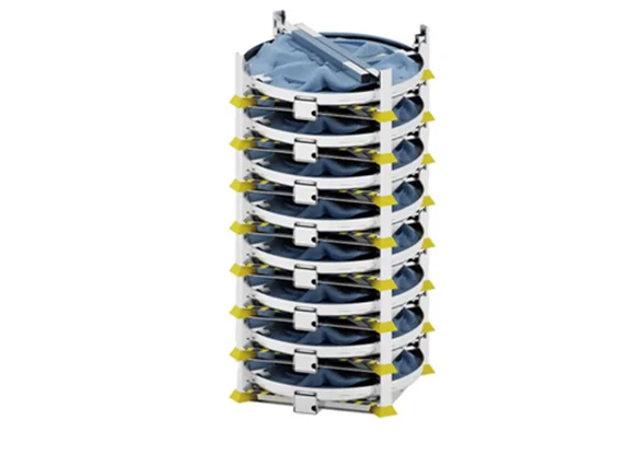 Collapsible 1000l Flexible Ibc Totes For Liquid Storgage And ...