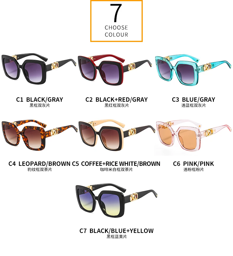 VASHAP 9401 Sunglasses - Fashionable UV400 Protection