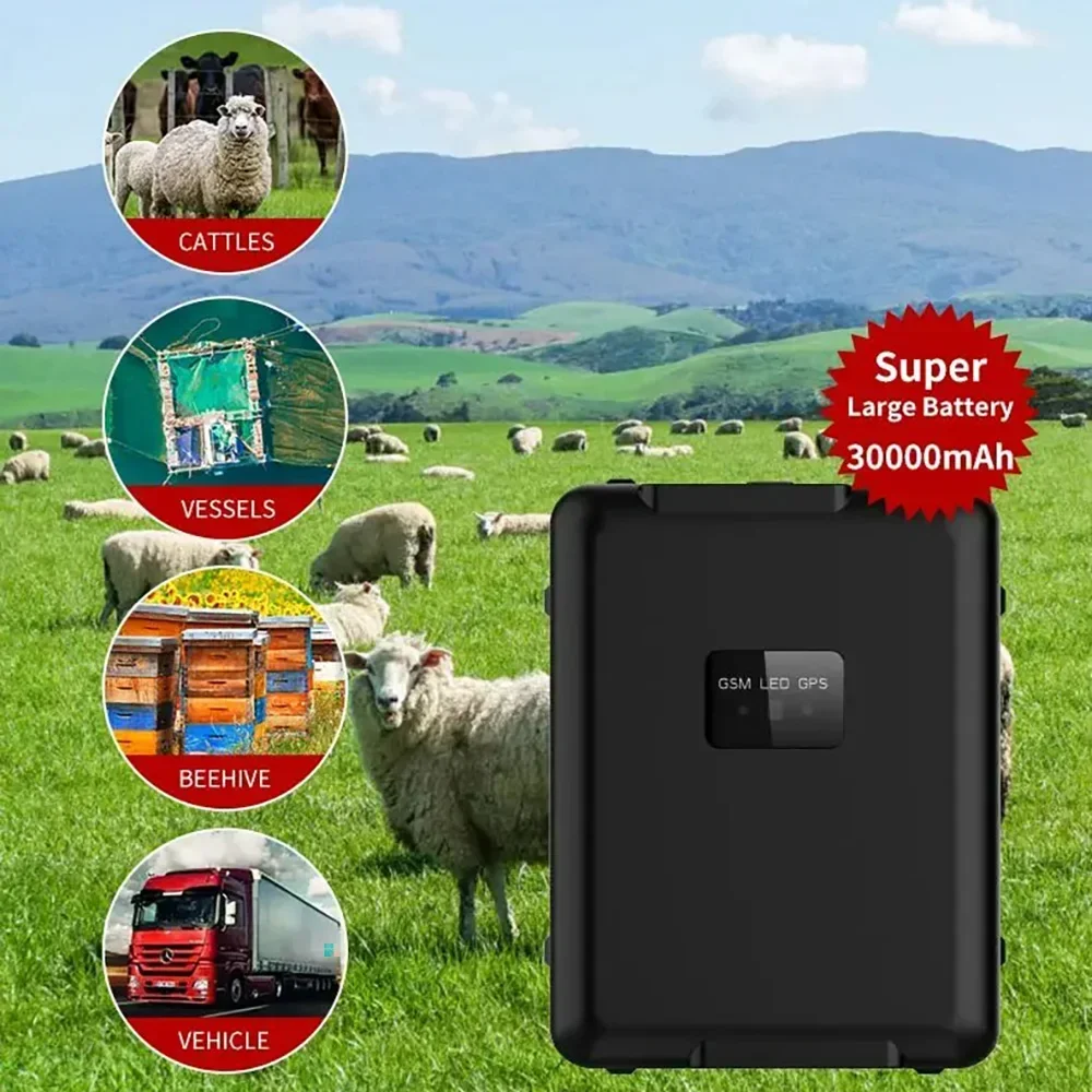 10000 Mah Animal Locator Live Tracking Geo Fence for gps tracking ...