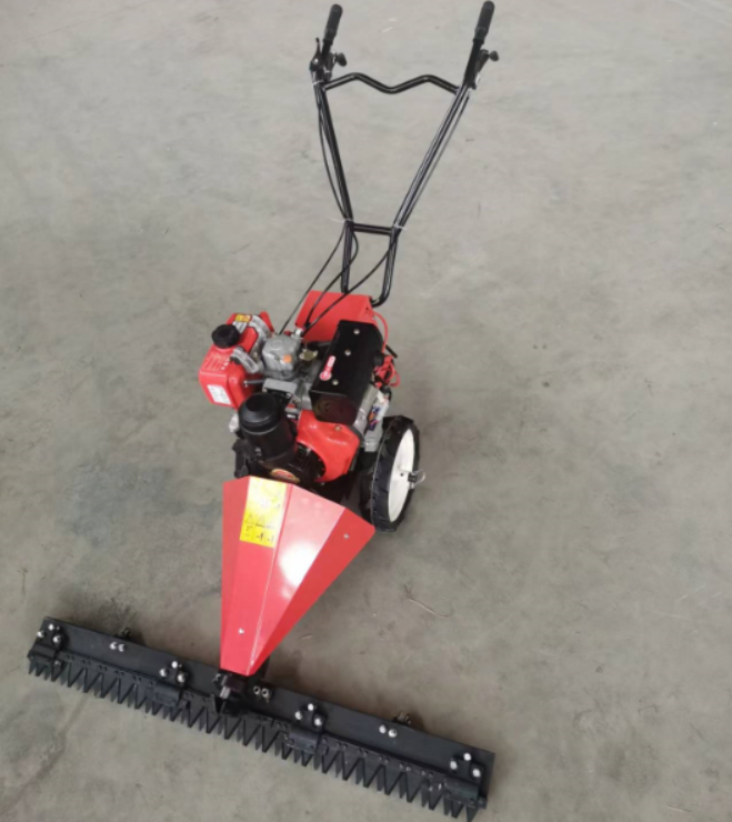 China XinKai Walk Behind Scythe Mower Grass Cutter with 5.2HP Diesel ...
