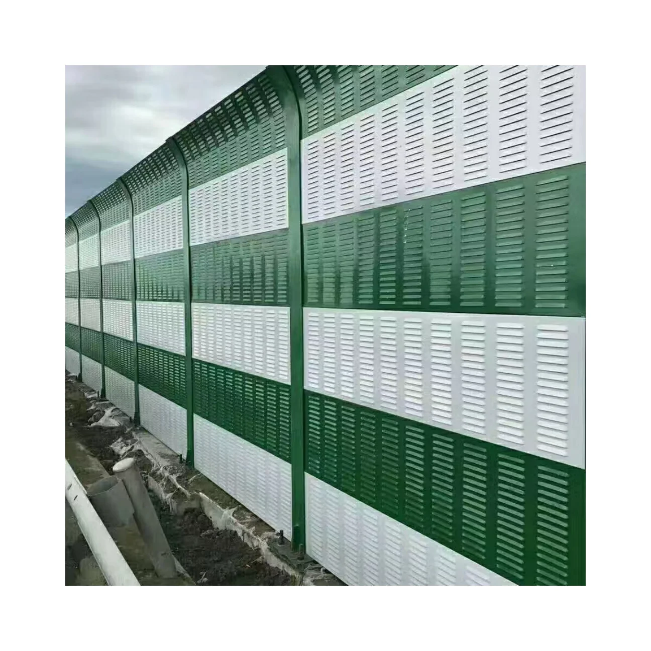 Modern Outdoor Railway Noise Barrier Soundproof Screen Fence Wall by ...