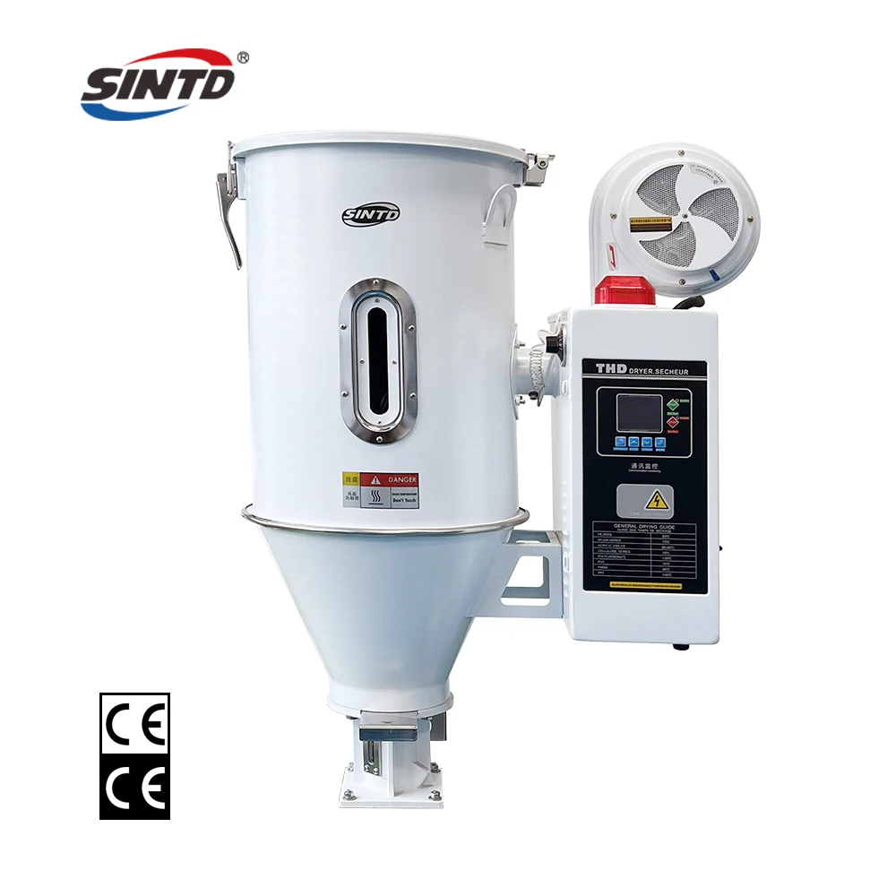 Industrial 100kg Plastic Hopper Dryer for Injection Molding
