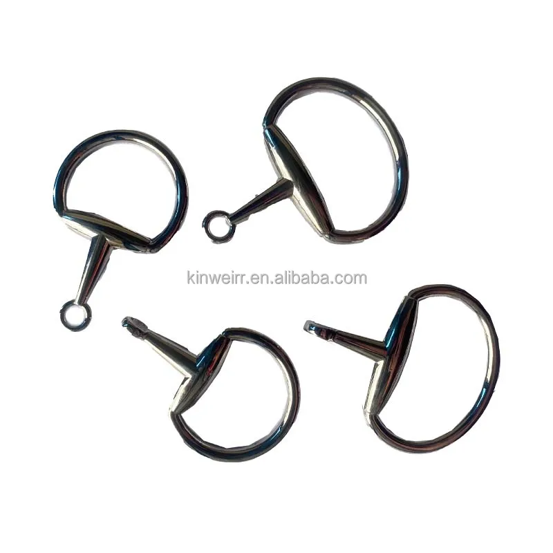 Custom 50MM Metal Horse Snaffle Bit Buckle - Durable & Stylish