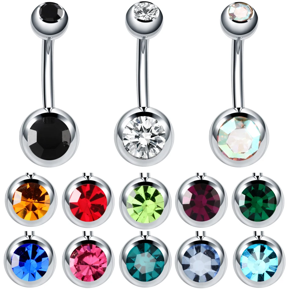 Wholesale Stainless Steel Navel Piercing Jewelry