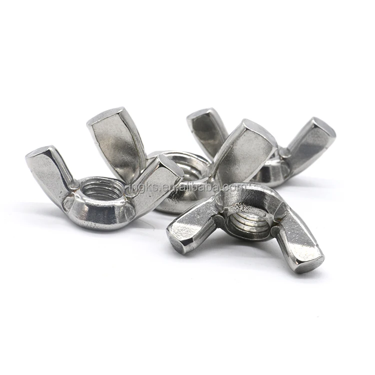 Din315 Wing Nut Ss304 Butterfly Nuts Din315 Stainless Steel M6 M8 M10 ...