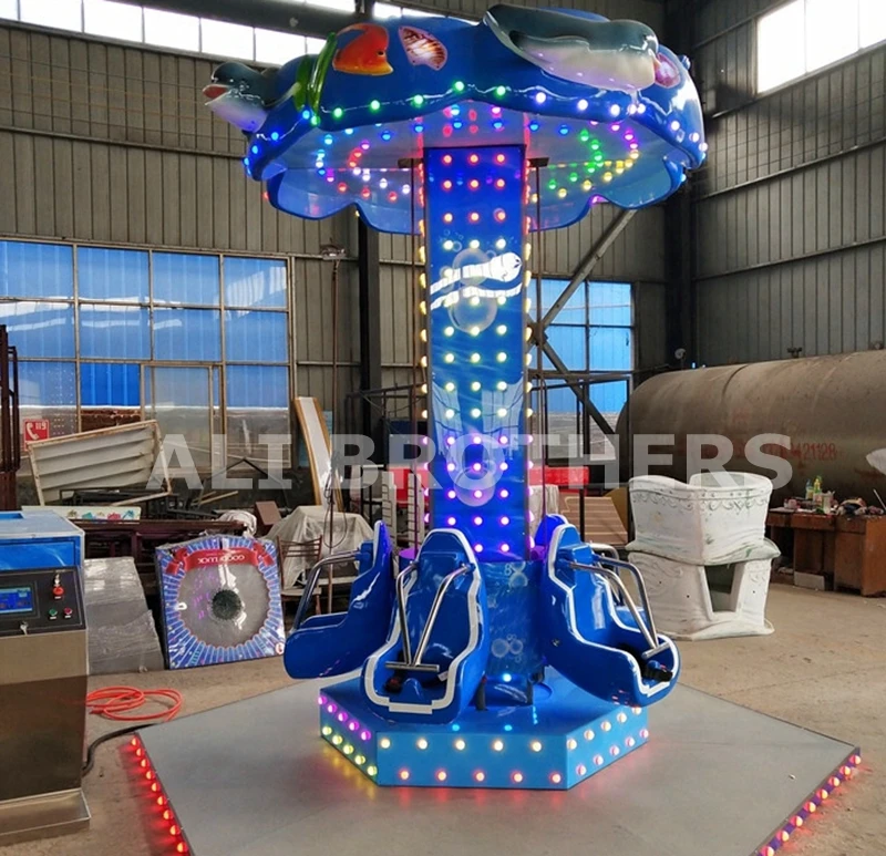 Jumping Hopper Frog Drop Tower - Fun Mini Free Fall Ride