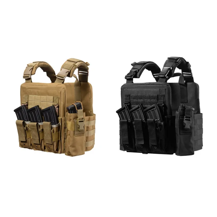 Black Tactical Vest Outdoor Multifunctional Equipment Camouflage ...