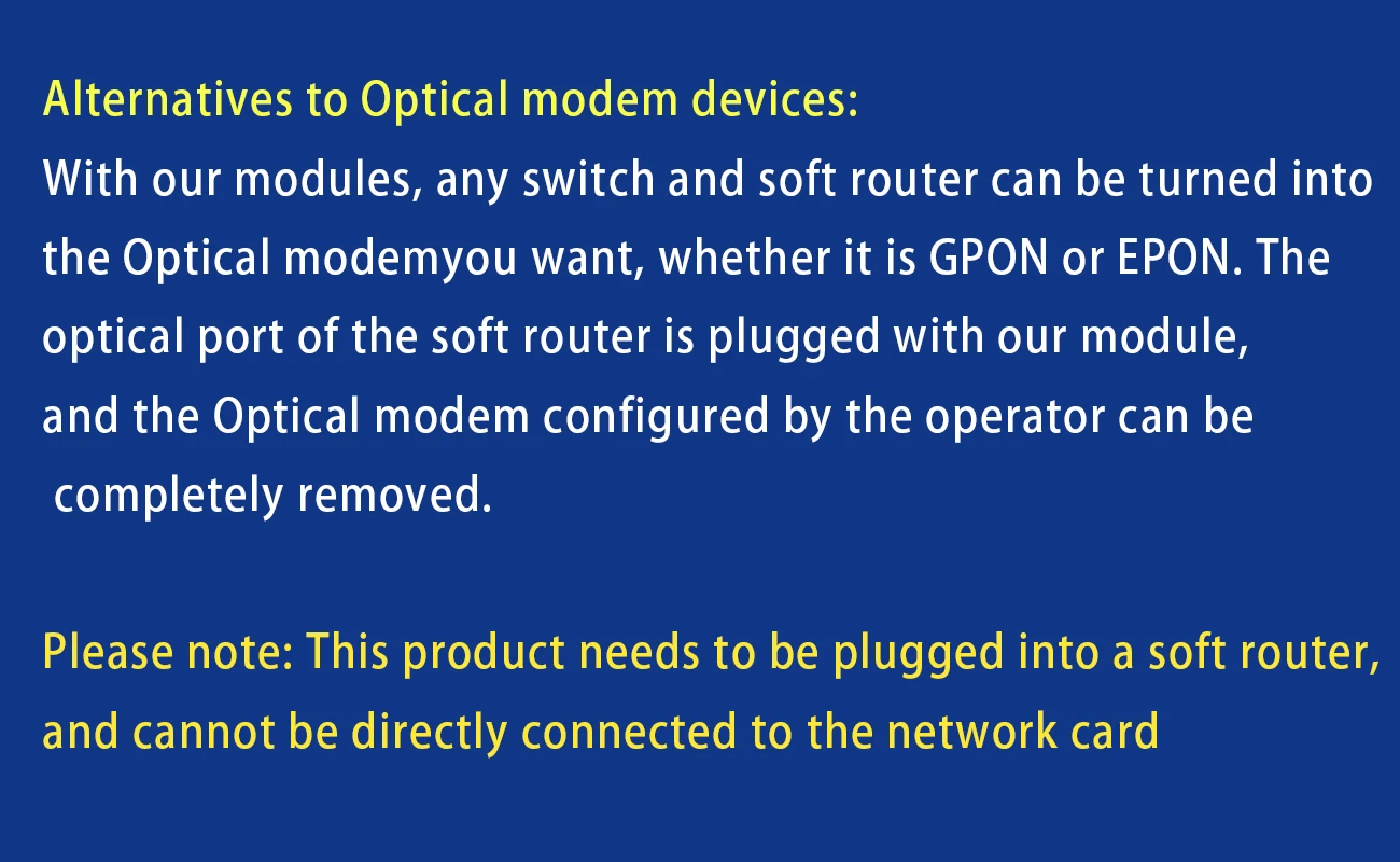 XPON ONU Stick SFP Module - 1.25G/2.5G FTTH 20km DDM SC