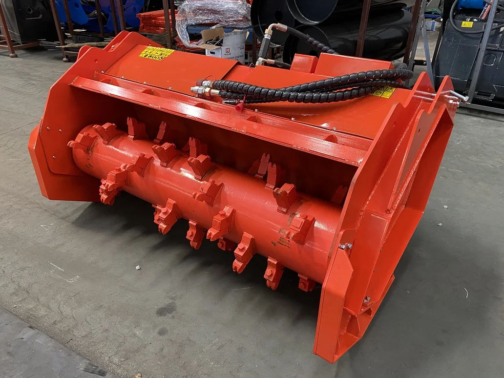 High Flow Mulcher Land Clearing Machine Forestry Cutting Head for ...