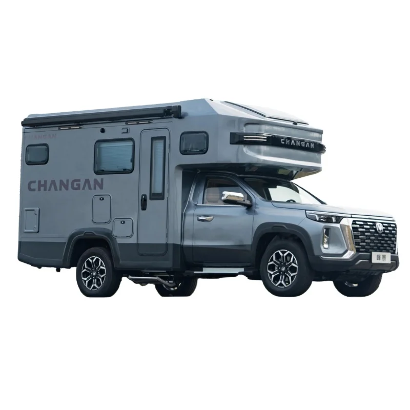 2023 Caravan Chinese Pickup Truck Camper New Family Ride On 6 Seats Pop ...