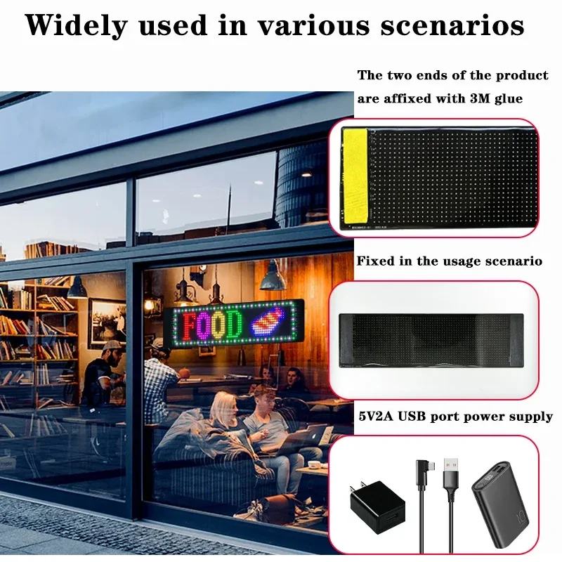 Truck Windshield Dynamic Devil Eyes Flexible LED Panel Animation ...