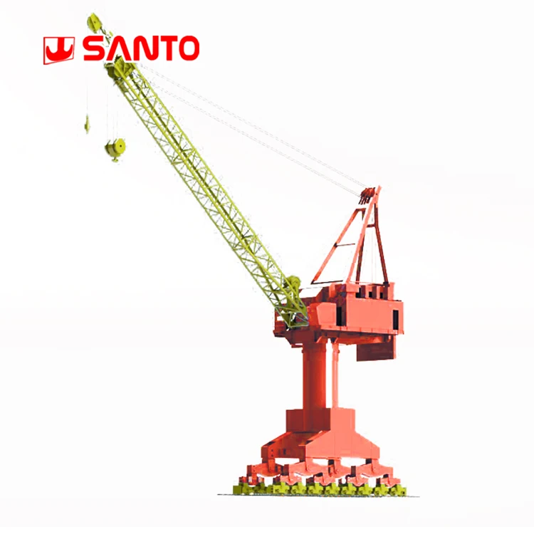 Power Station Offshore Jib Crane Shipyard Floating Dock Offshore Single ...