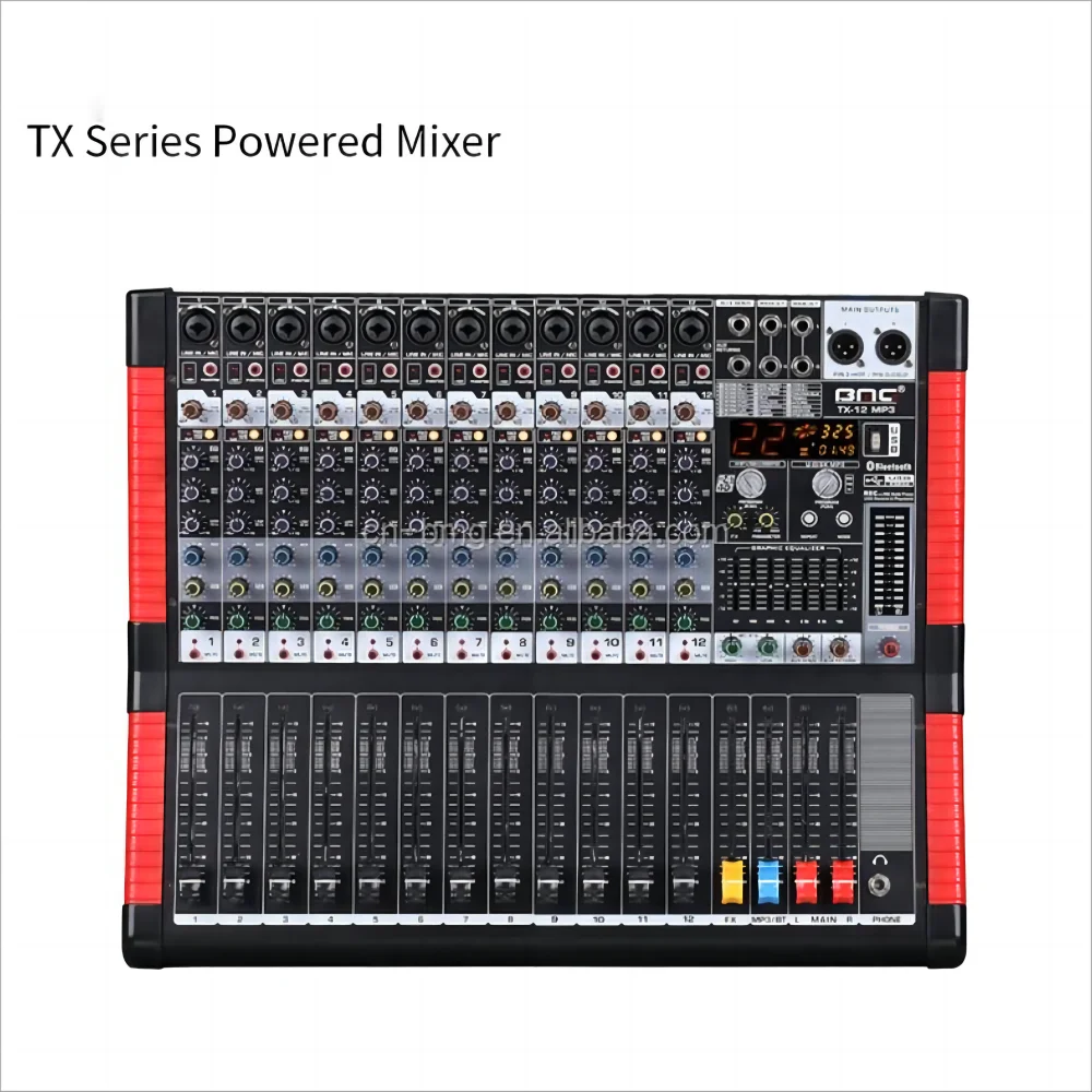 Plastic 6 Channel Power Mixer Amplifier Made In China Power Mixer Amplifier 8 Channel - Buy ...