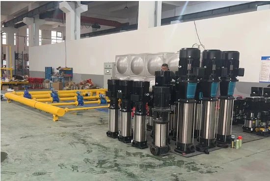 Inline Vertical Pump High Temperature Type Multistage Pump Multi Stage ...