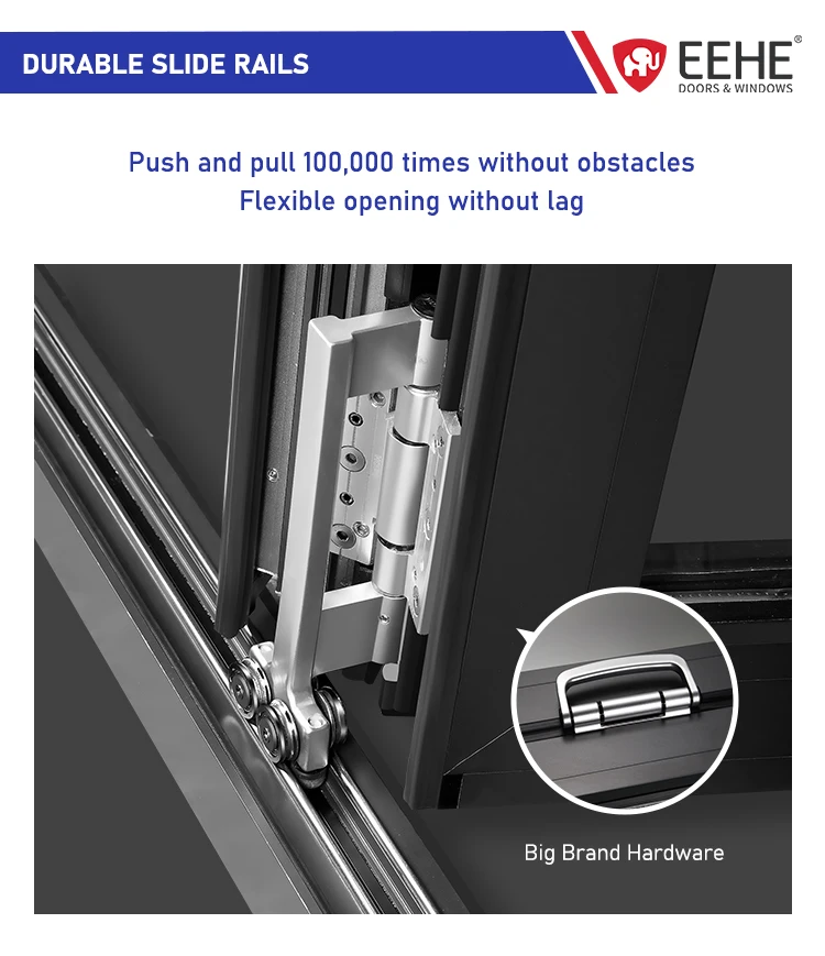 Exterior Bi Folding Window - Durable Aluminium Bifold