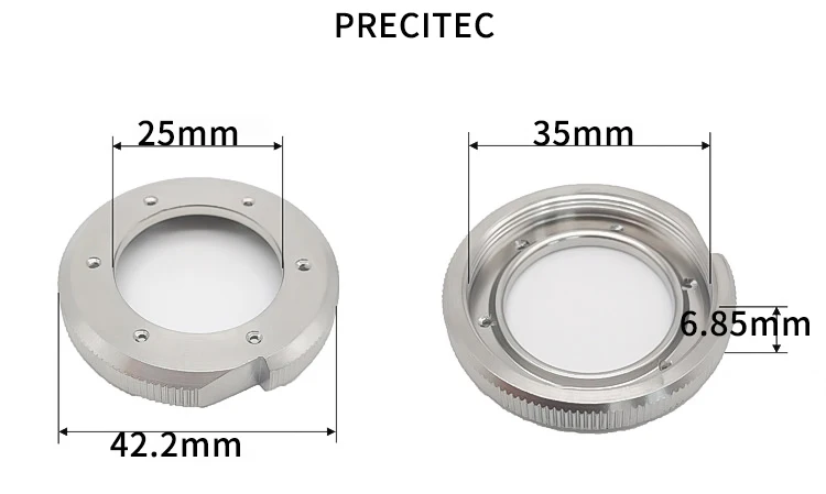 Ceramic Lock Ring Nut For Precitec Raytools Bt240s Bm109 Bm111 Wsx ...