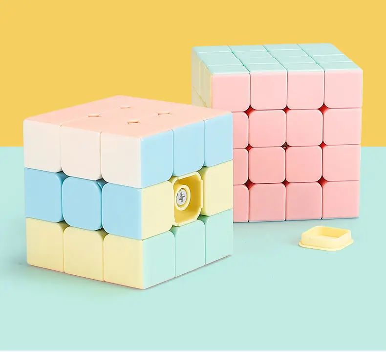 Kids Educational Plastic Cube Toys Anti Stress Speed Magical Puzzle ...