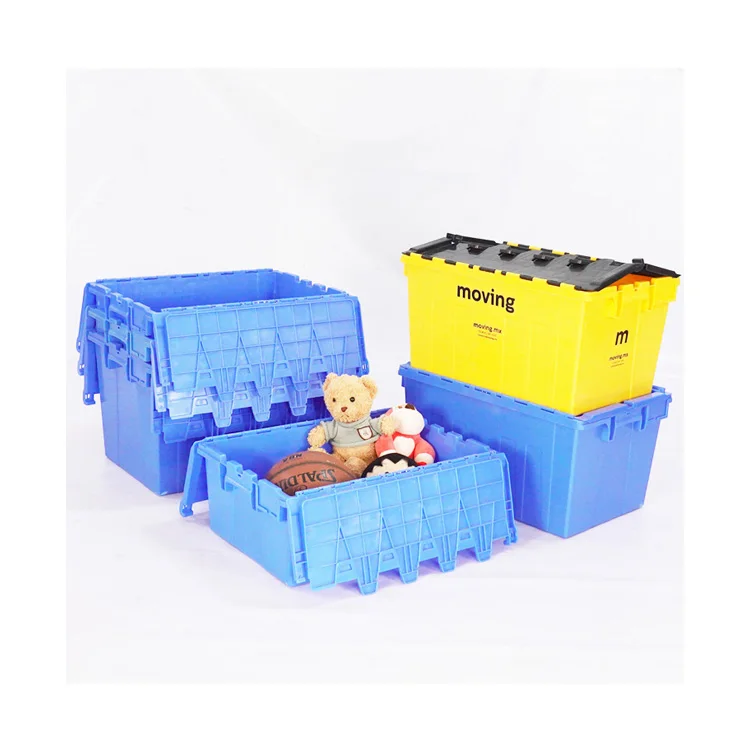 Large Plastic Moving Box Colored Moving Boxes 70l - Buy Colored Moving ...
