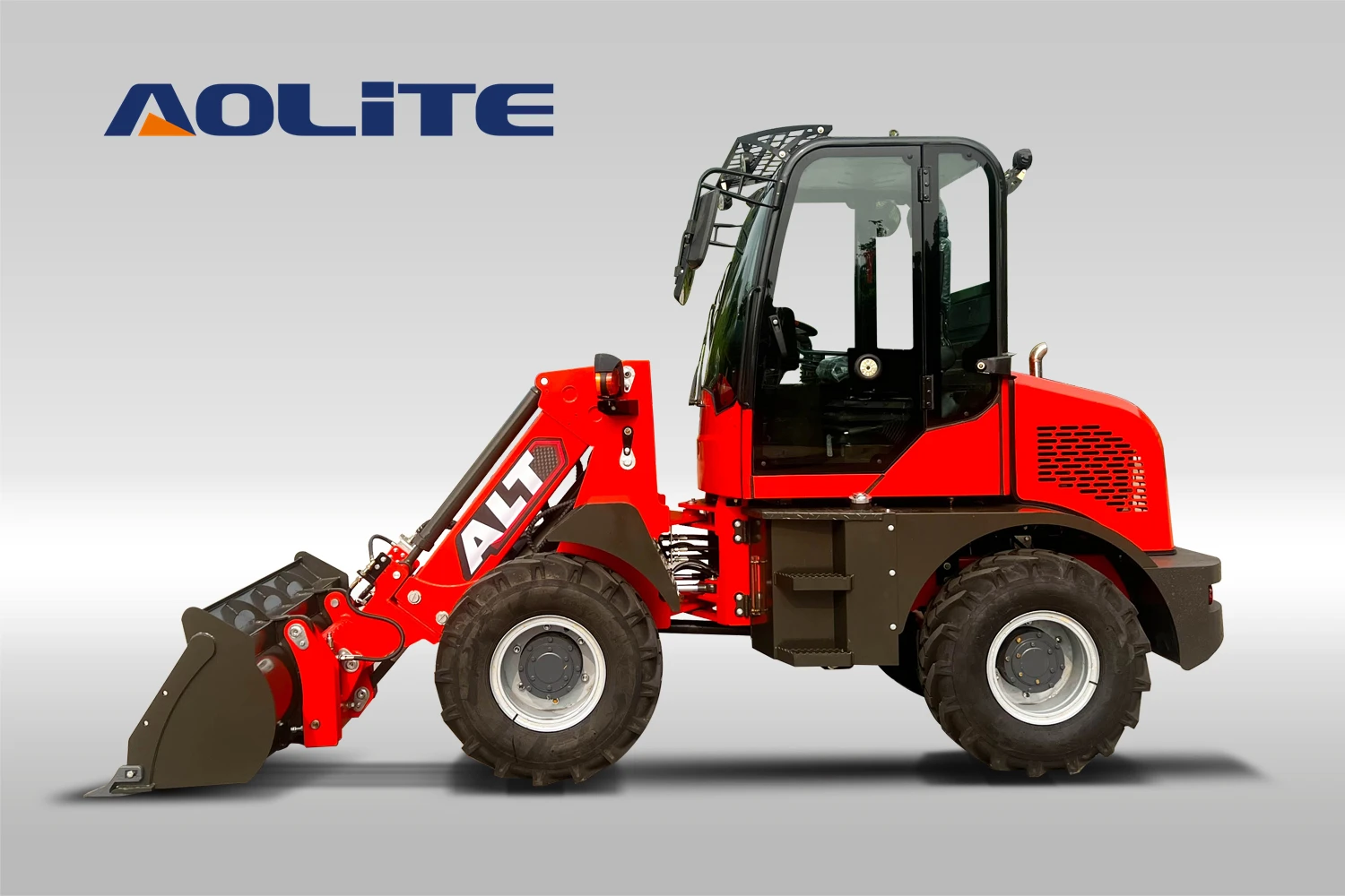 Agricultural Machinery AOLITE 1ton Mini Telescope Loader Construction ...