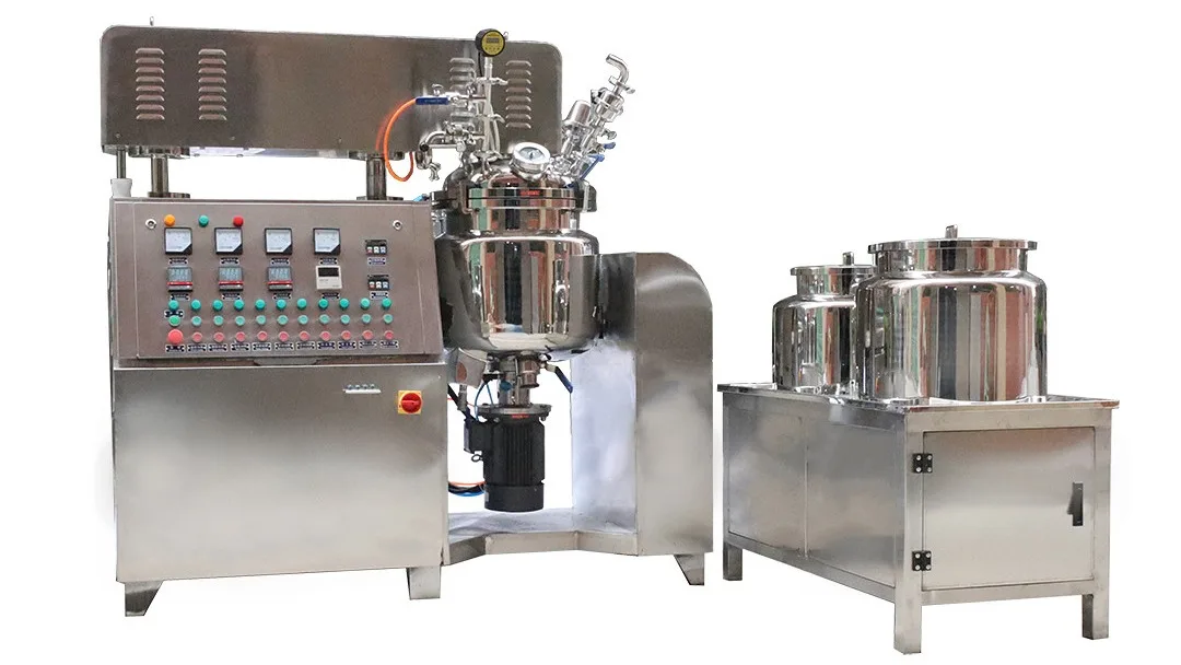 Stainless Steel Feta Cheese Reactor With Three Three Shafts Mixing ...
