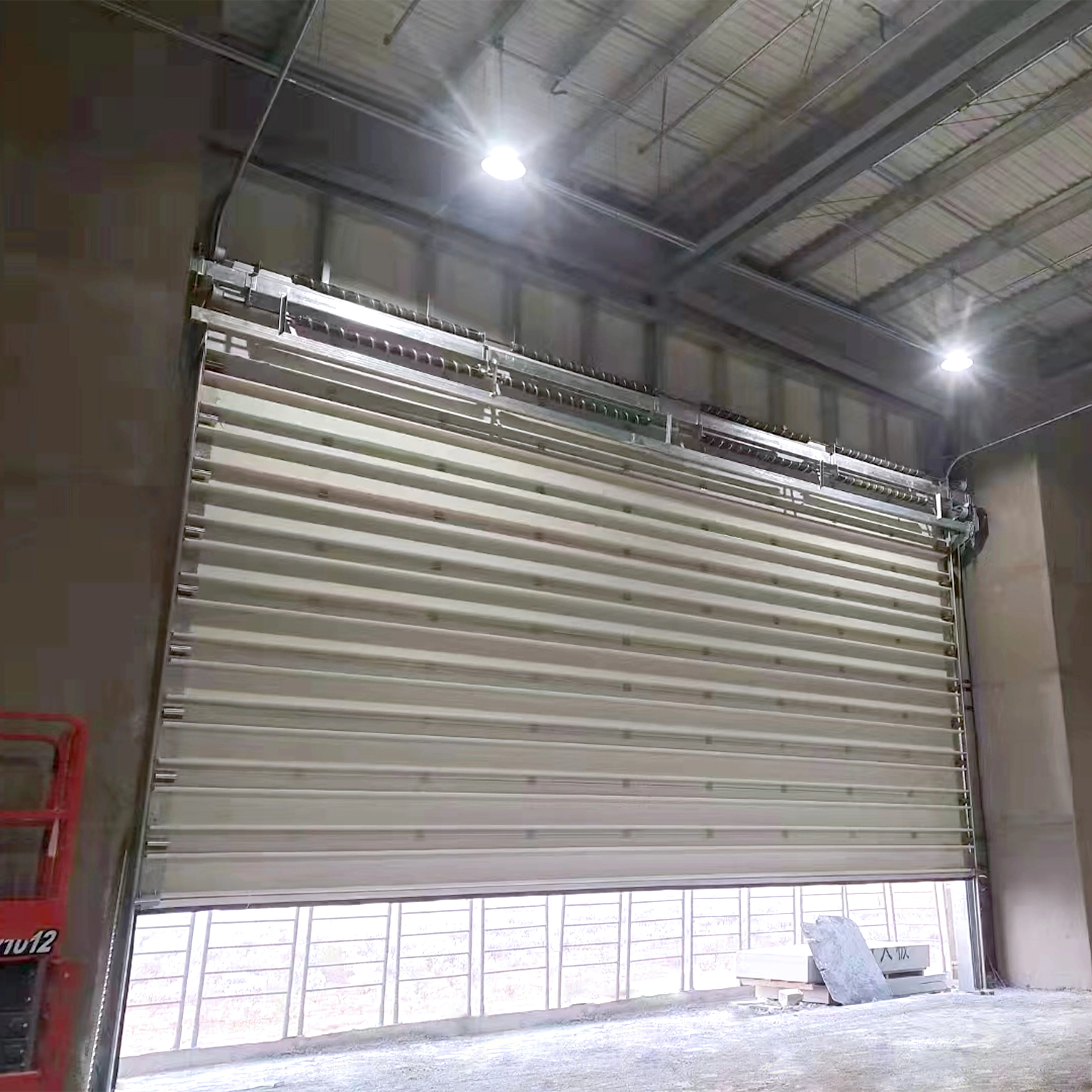High Speed Rolling Shutter Coolroom Door/cool Room Insulation Freezer ...