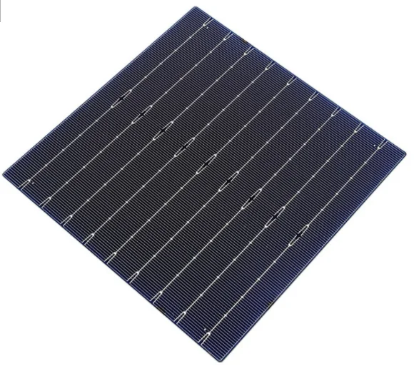 High Efficiency Mono Solar Cells Black Light Blue Oem Customized For ...