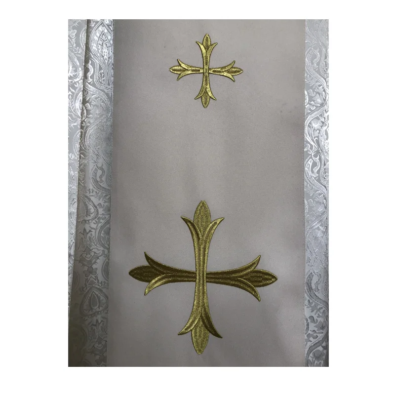 White Chasuble Catholic Church Father Priest Chasuble Buy White