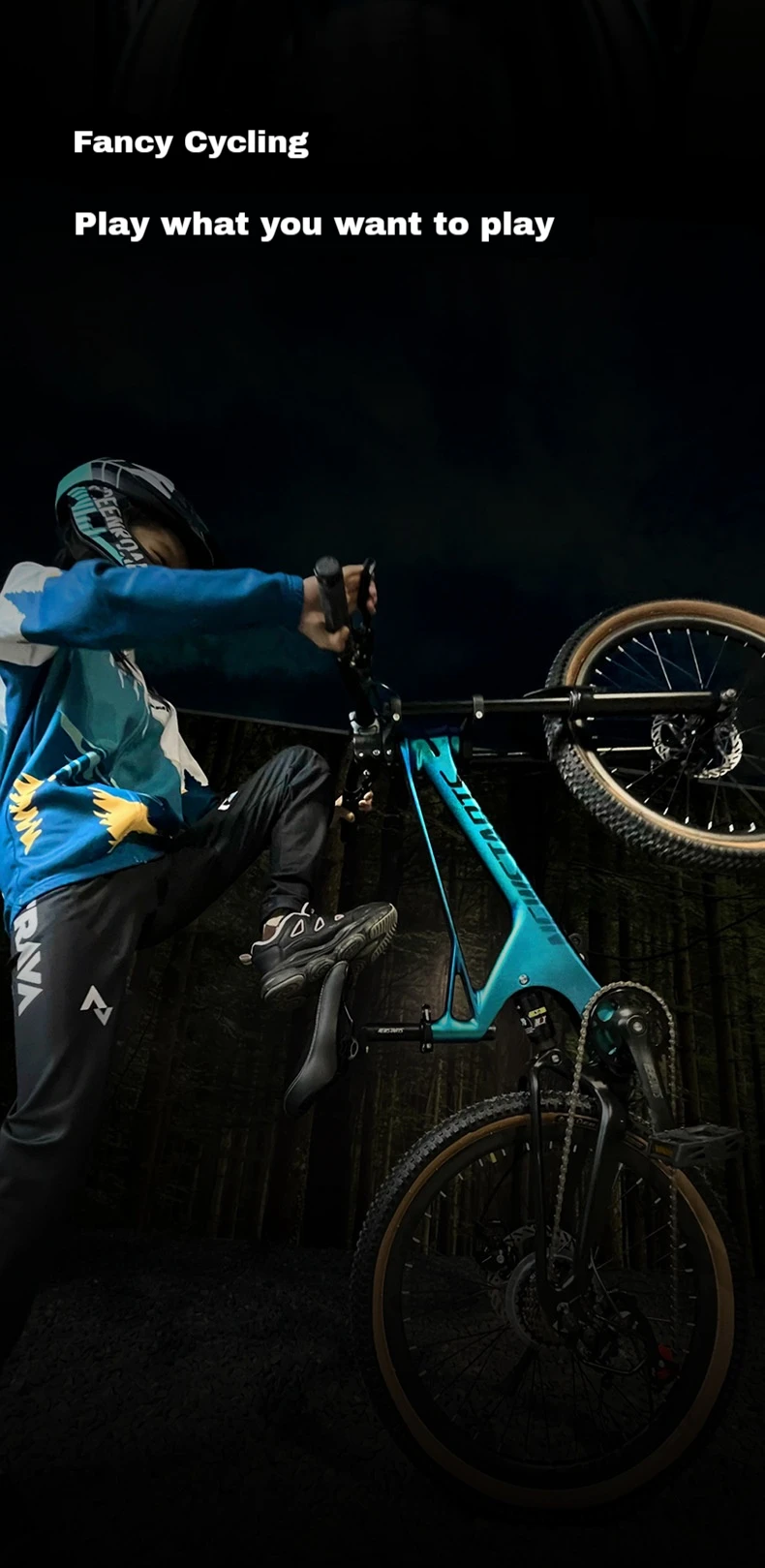 Lightweight 7-Speed Disc Brake Softail Mountain Bike Magnesium Alloy ...