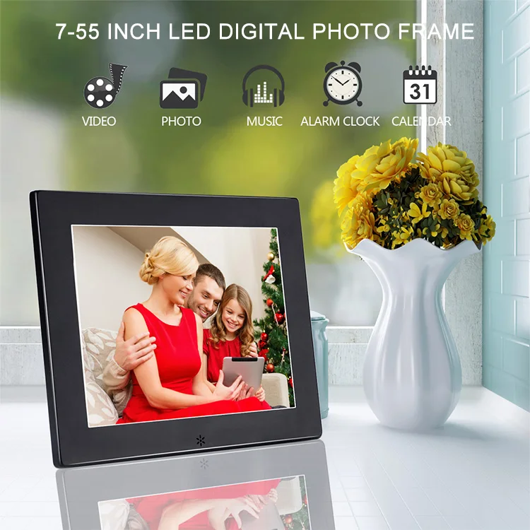 10 Inch WiFi Cloud Digital Picture Photo Frame and Video Touch Screen ...