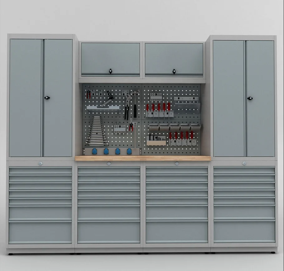 Great Modular Tool Cabinet System For Mechanic Garages For All Usage ...