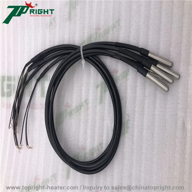 6x40mm Pt100 3 Wire Sensor - Buy Pt1000 Sensor pt1000 Product on ...