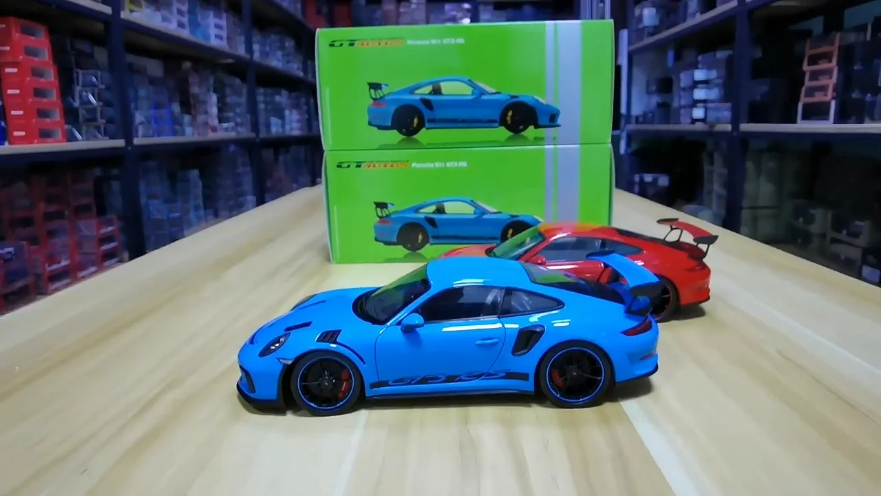 Hot Selling Welly 1:18 P Orsche 911 Gt3 Rs Super Car Scale Metal ...