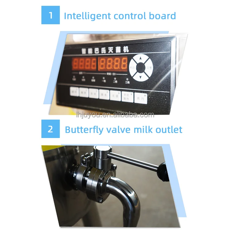 100l 200l 500l 1000l Pasturizer Juice Milk Machine Pasteurizer Machines For Fruit Puree - Buy ...