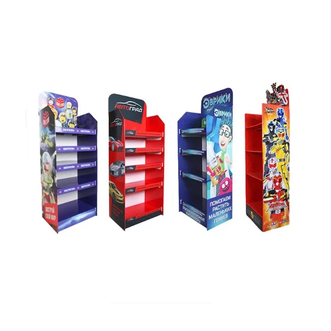 Toy Display Stand For Retail Supermarket Promotion Toy Shelf Pvc Foam ...
