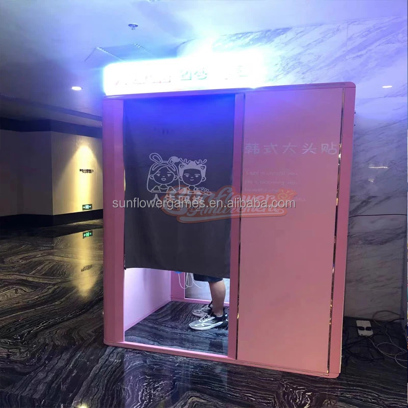 Coin Operated Mirror Photo Booth Selfie Arcade Machine Selfie Photo ...
