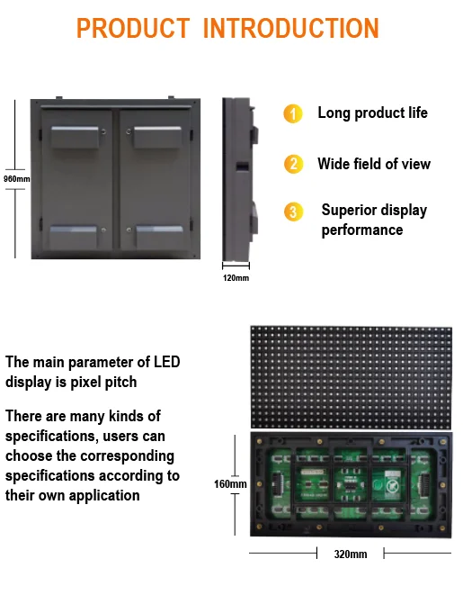 Outdoor Pillar Screen P2.5/p3/p4/p5 Outdoor Double-sided High ...