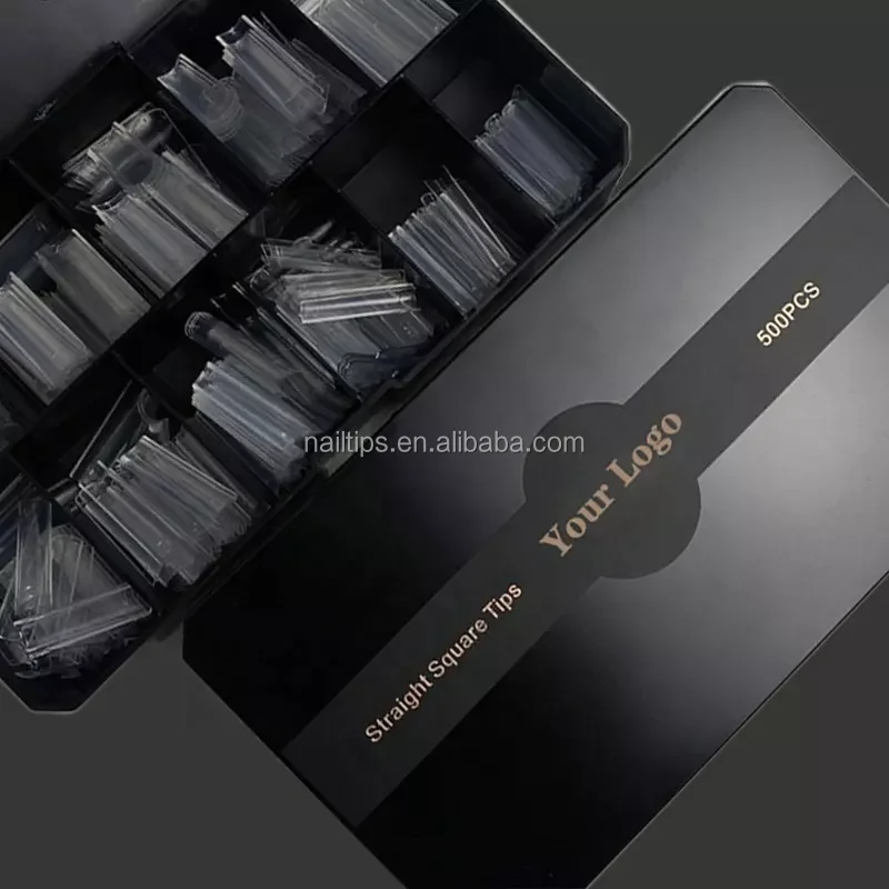 Private Label Custom Numbered Plastic Clear Transparent Black Pink ...