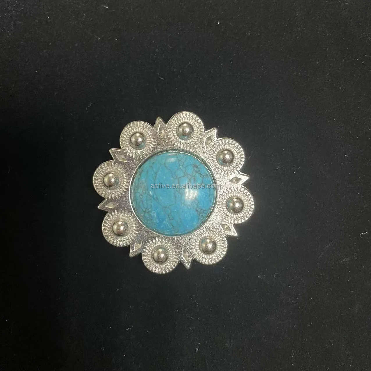 Stock Ready To Ship Turquoise Stone Conchos - Buy Turquoise Stone ...