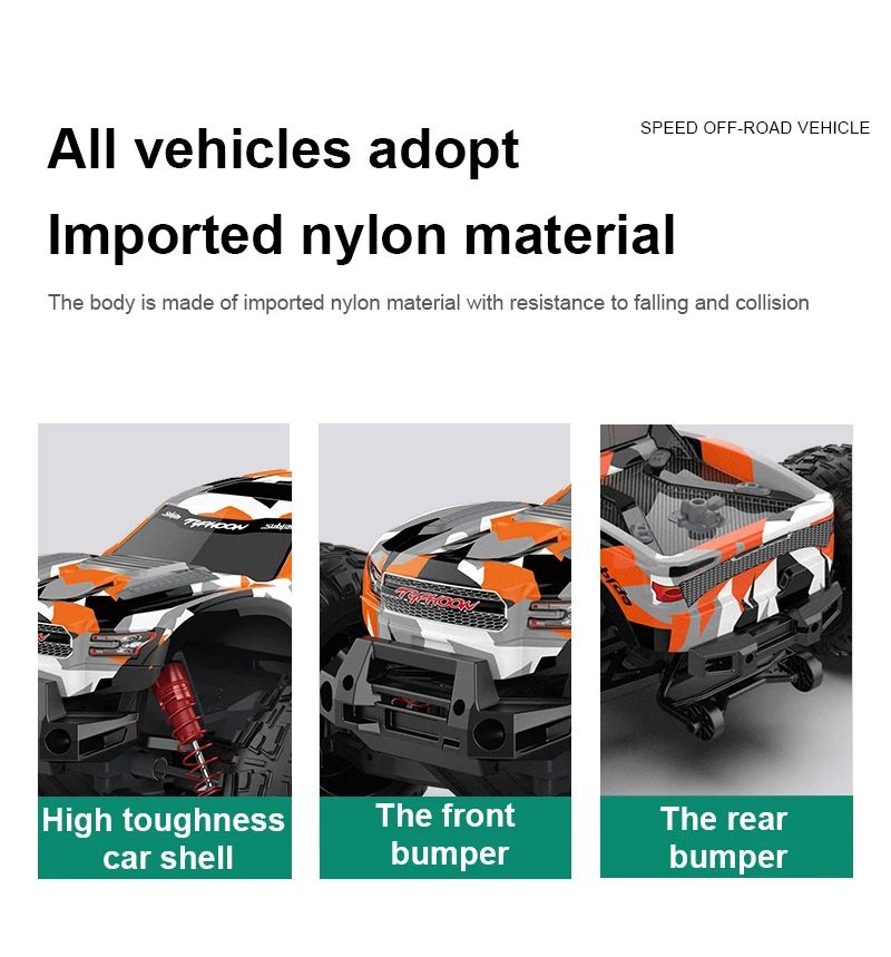 Hobby Cheap High Speed Professional 1/10 Rc Car Brushless Truck 55km/h ...