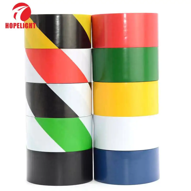 Customizable Warning Pvc Marking Tape Red and White Hazard Warning PVC ...