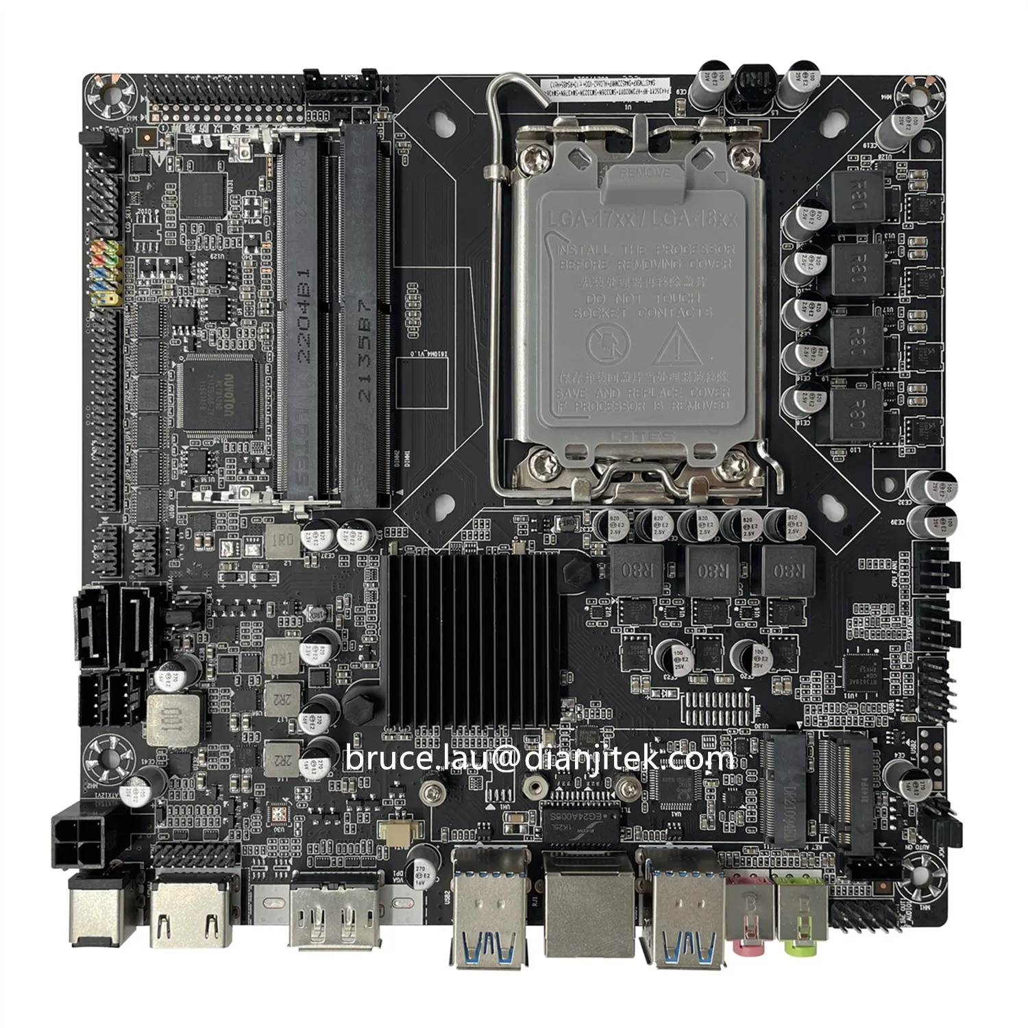 Internet H610 Mini Itx 17x17 Cm Motherboard With Dp Vga Hd,Mi For Aio ...