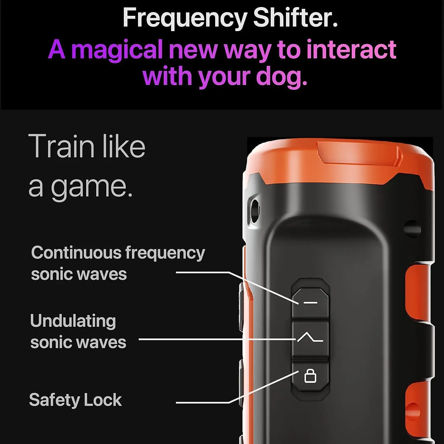 Ultrasonic Dog Barking Control - Effective & Rechargeable