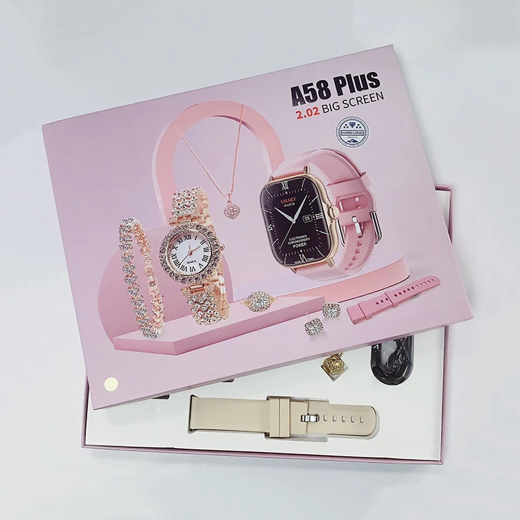 2024 Women’s Gift Sets - Diamond Bracelet & Smart Watch