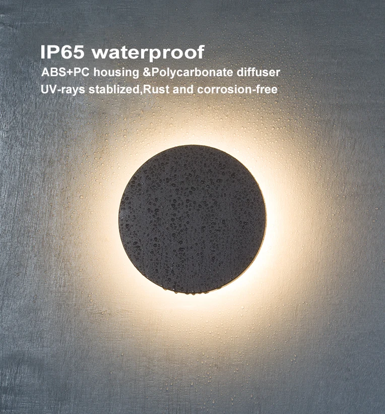 PW1651 Modern Waterproof Lights IP65 Outdoor Wall Lamp 8W