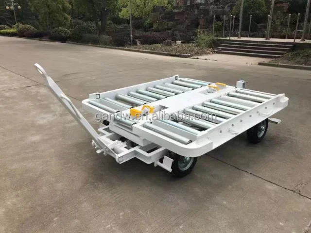 Airport Transit Container Dolly 1.6T - Efficient Pallet Handling