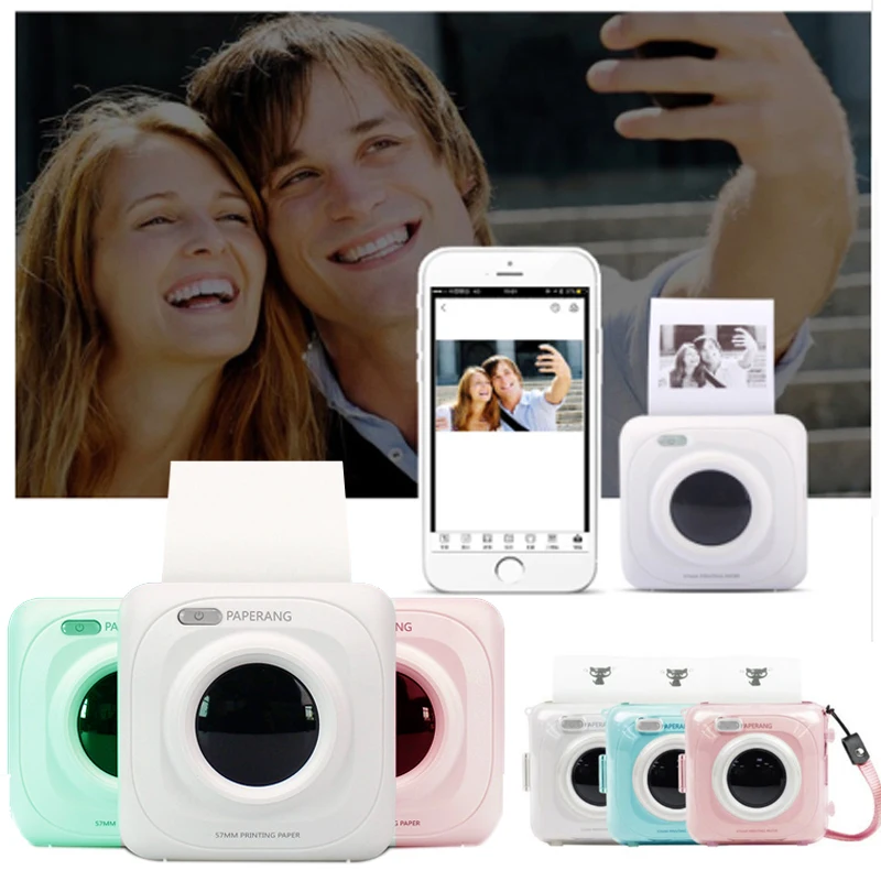 Paperang P1 Mini Sticker Printer - Ios+android Compatible