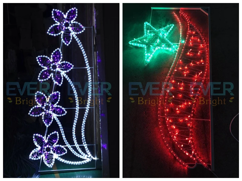 Led Motif Light Christmas Led Pole Light Decor - Buy New Year Motif ...
